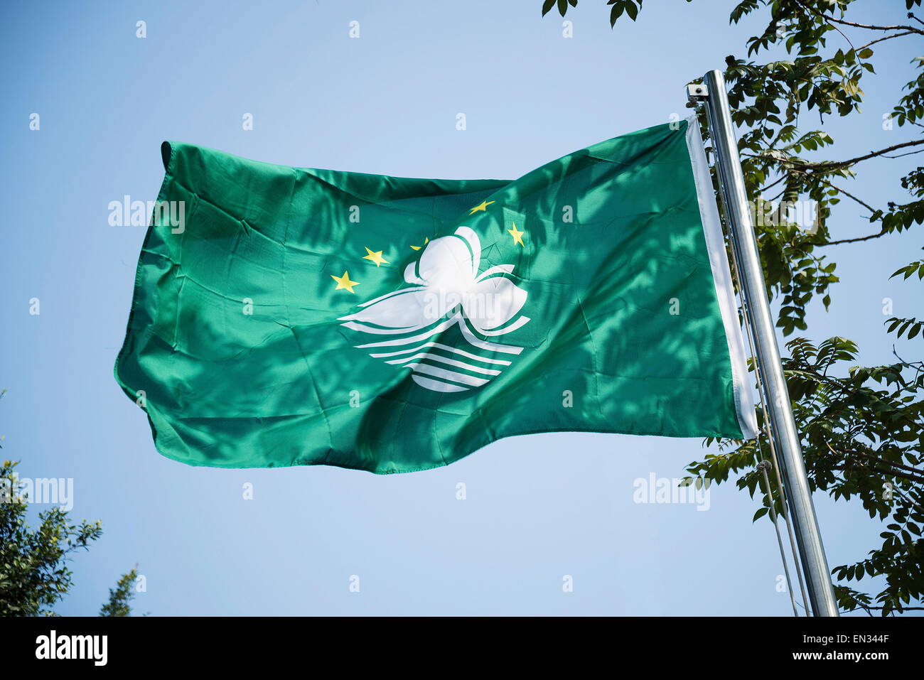Macau macau flag hi-res stock photography and images - Alamy