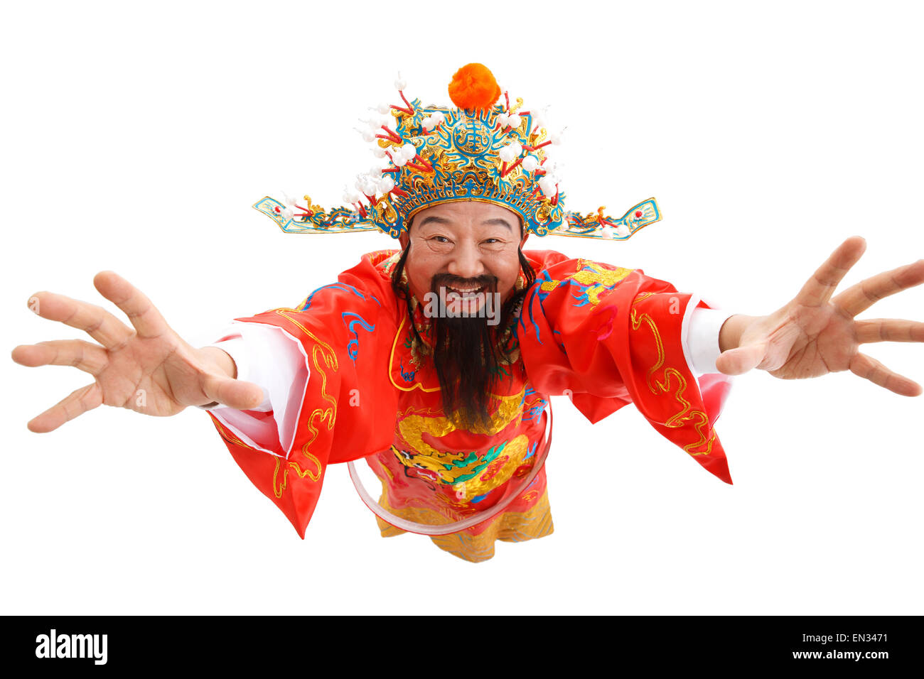 The God of wealth Stock Photo - Alamy