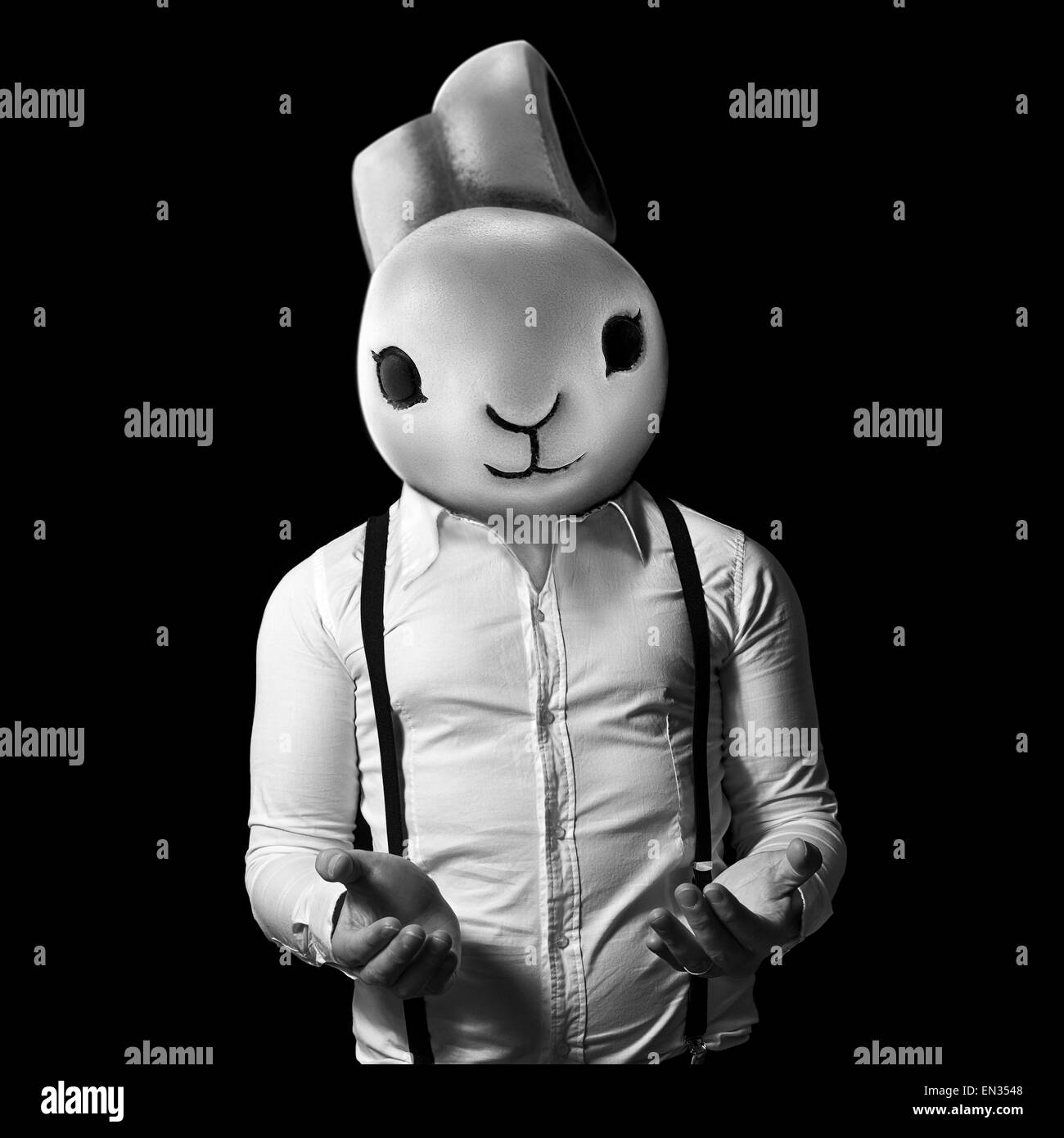 Bunny rabbit man hi-res stock photography and images - Alamy