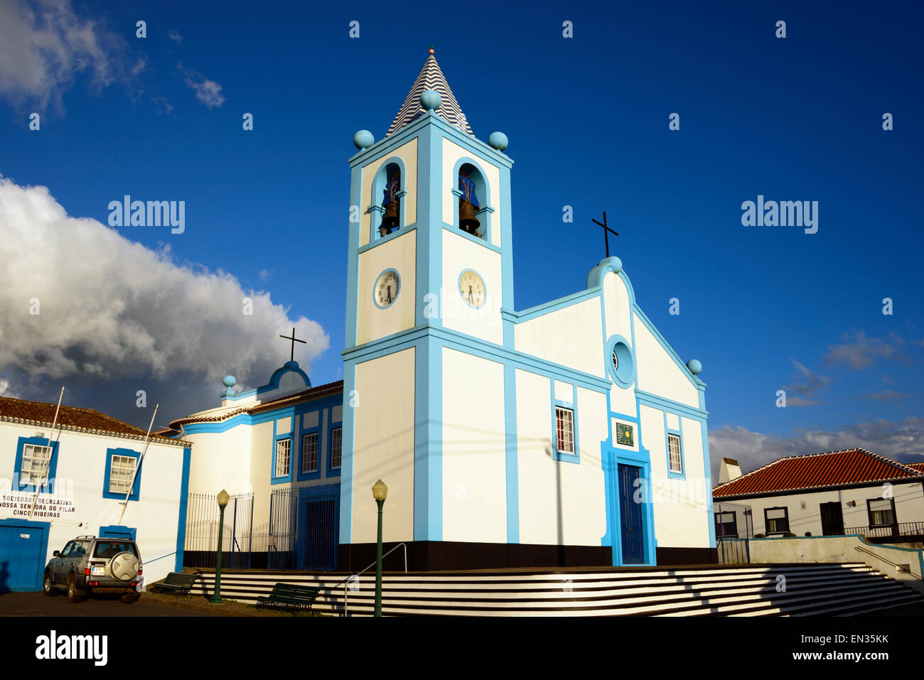 Igreja de Nossa Senhora do Pilar church, Cinco Ribeiras, Terceira ...