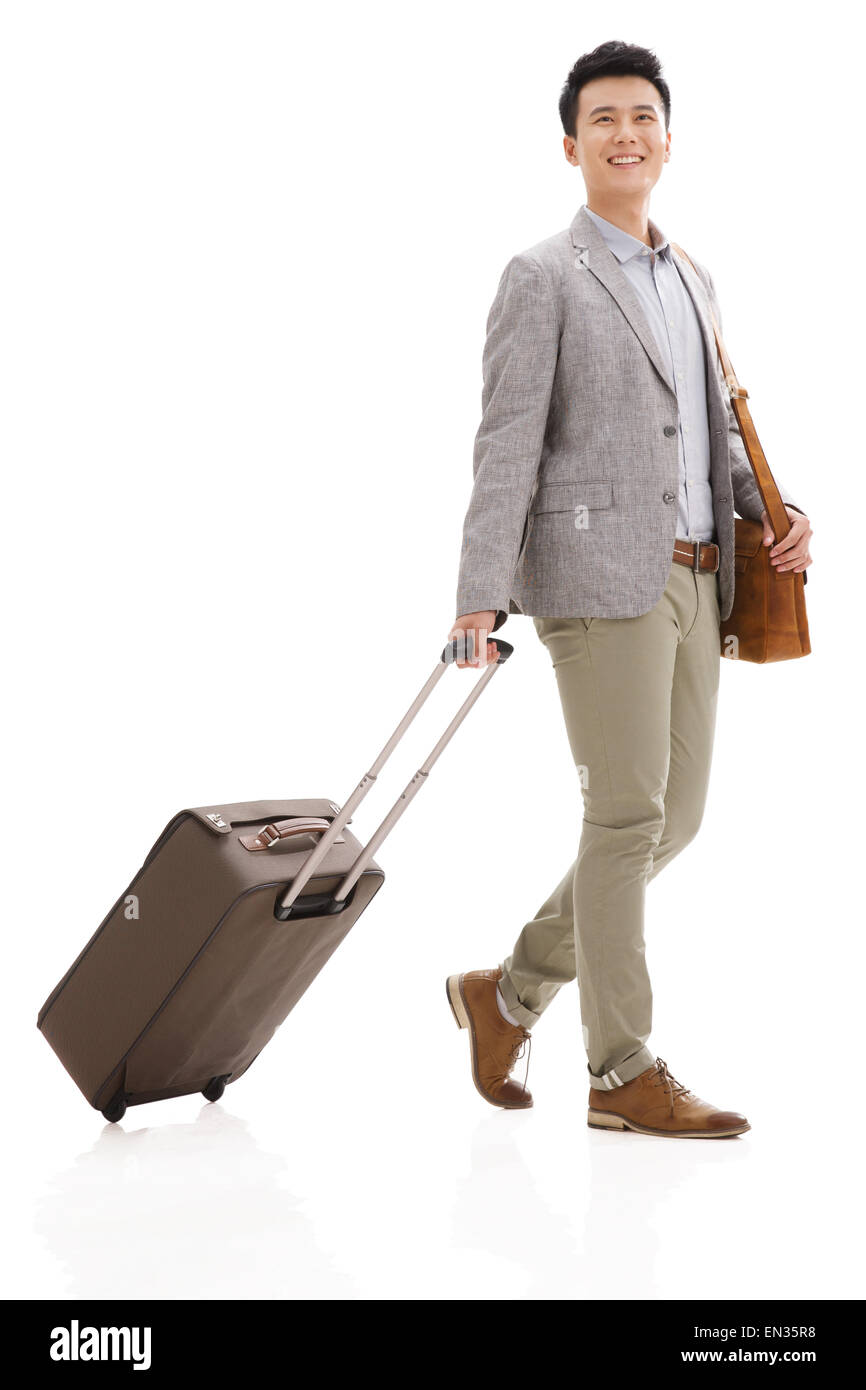 Young men travel Stock Photo - Alamy