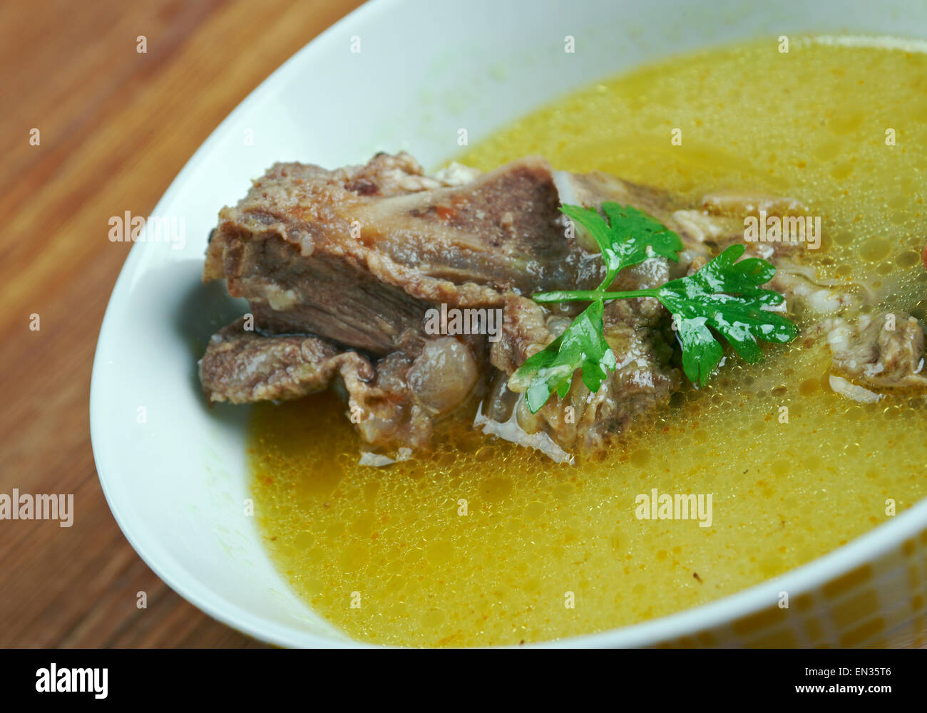 kelle-paca - liquid hot dish, soup, common in Azerbaijan, Iran and ...