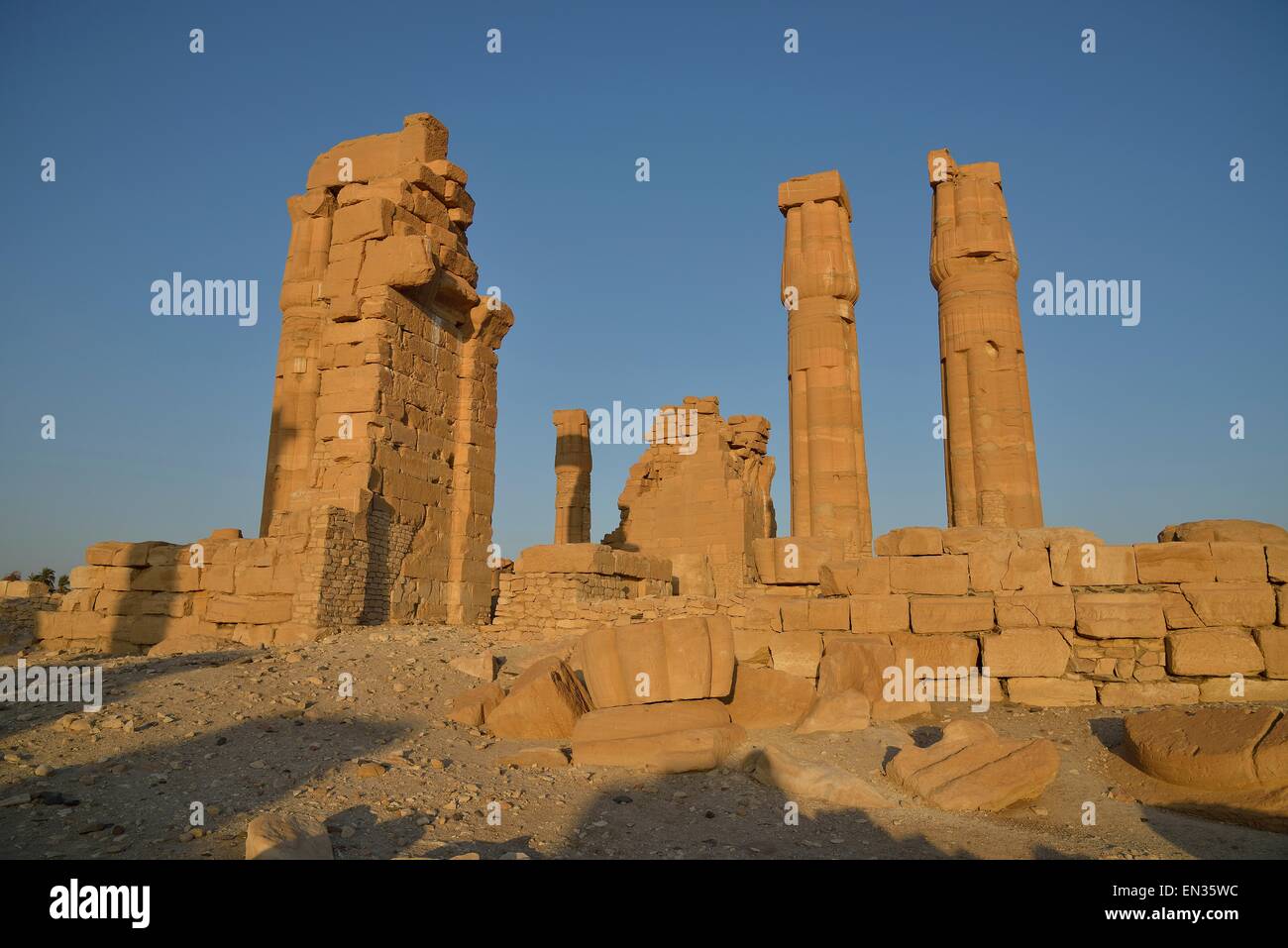 Soleb temple hi-res stock photography and images - Alamy