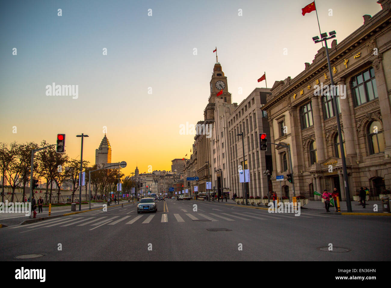 The bund construction hi-res stock photography and images - Alamy