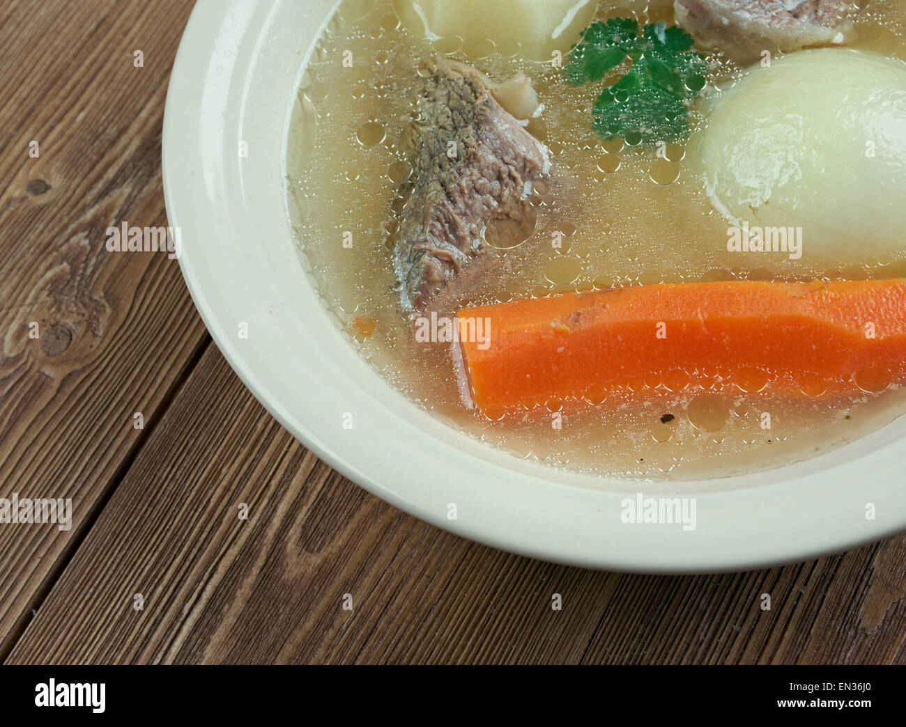 Welsh beef soup hi-res stock photography and images - Alamy