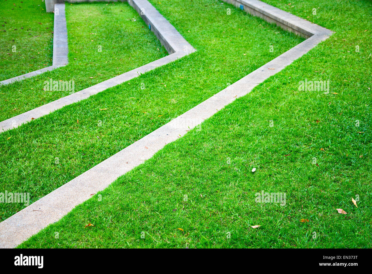thailand asia abstract cross garden grass in the temple bangkok Stock ...