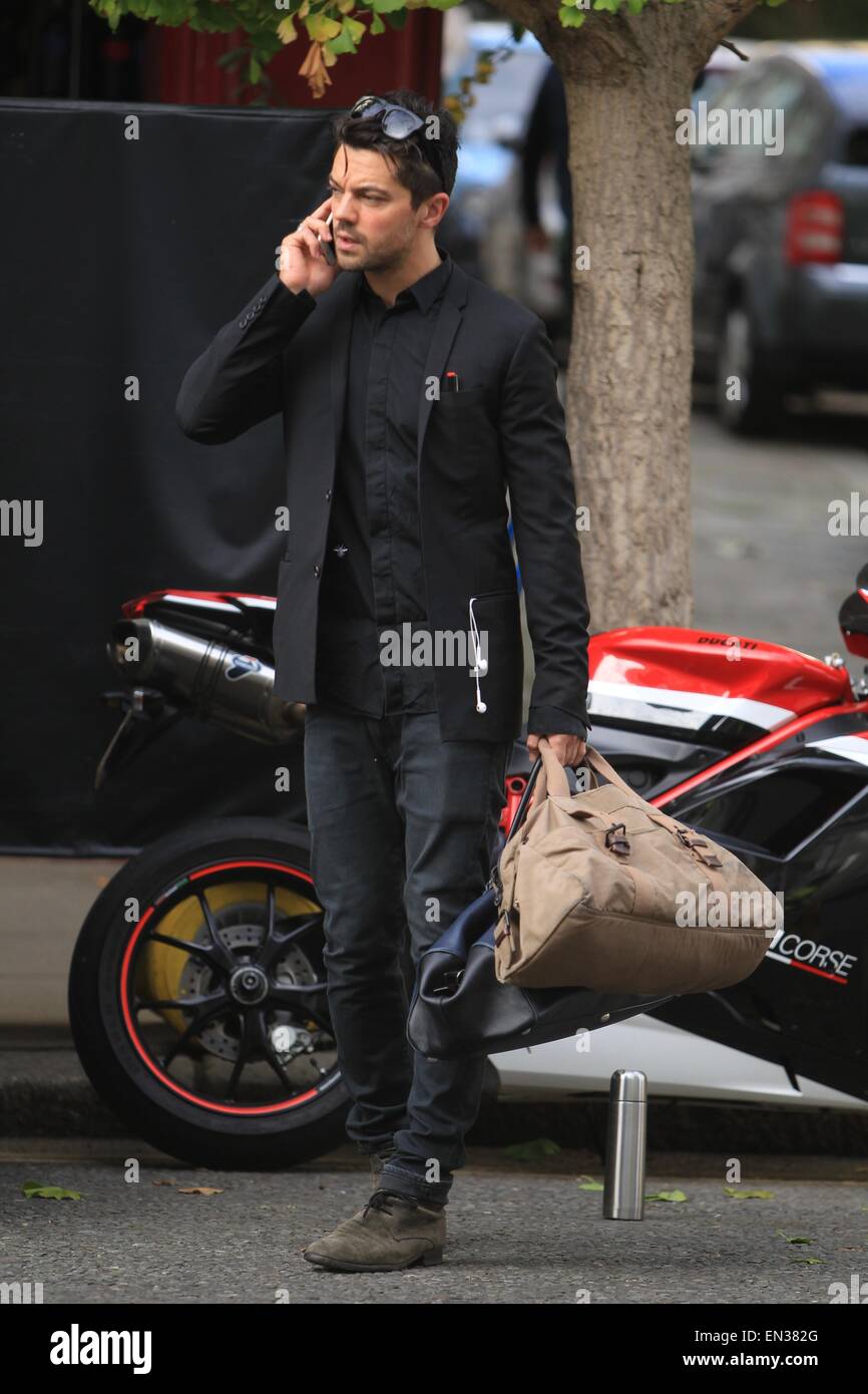 Dominic Copper chats to the playwright Alan Bennett in Primrose Hill ...