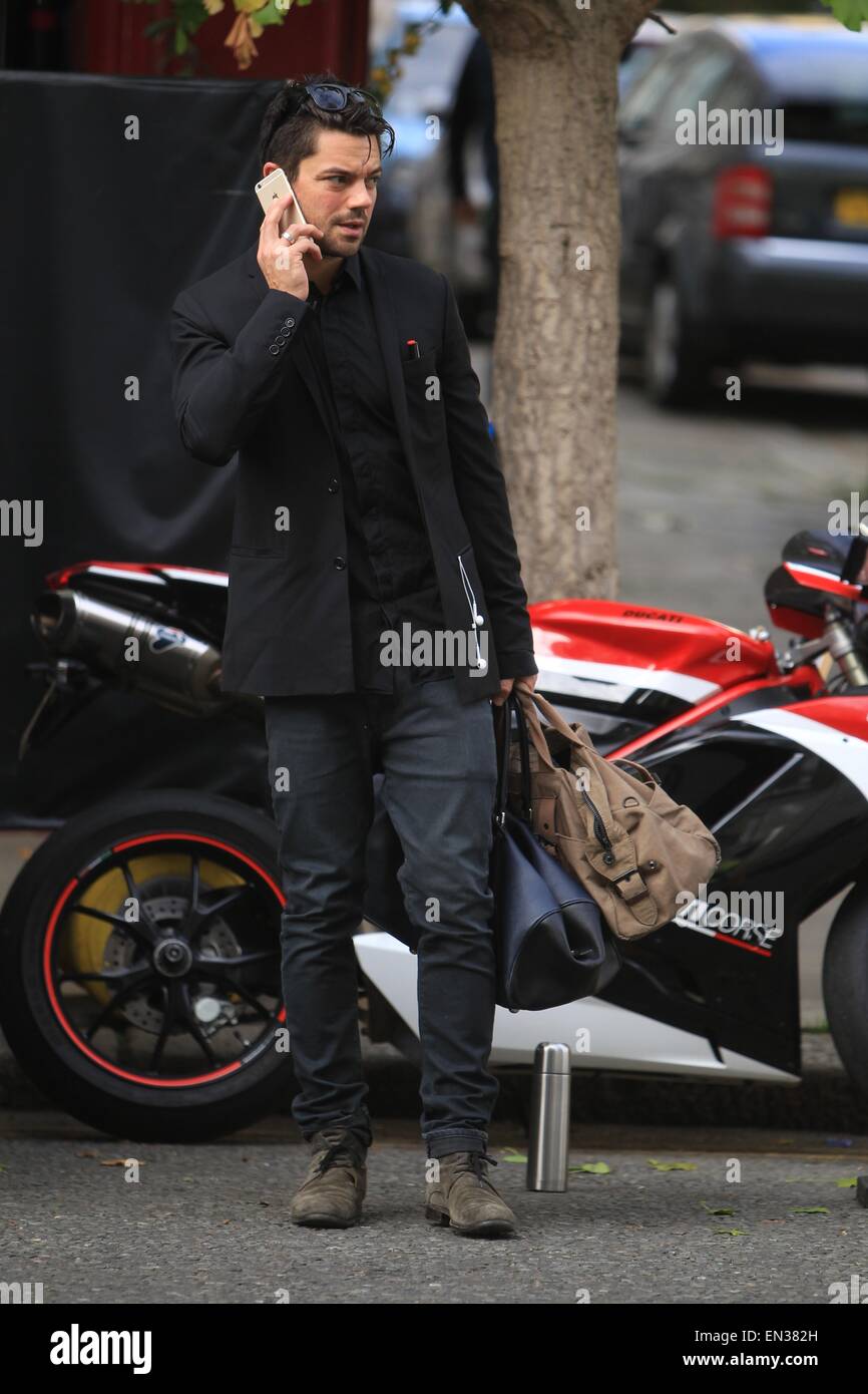 Dominic Copper chats to the playwright Alan Bennett in Primrose Hill ...