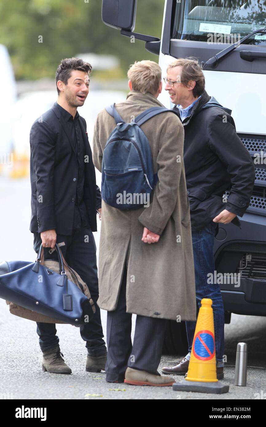 Dominic Copper chats to the playwright Alan Bennett in Primrose Hill ...