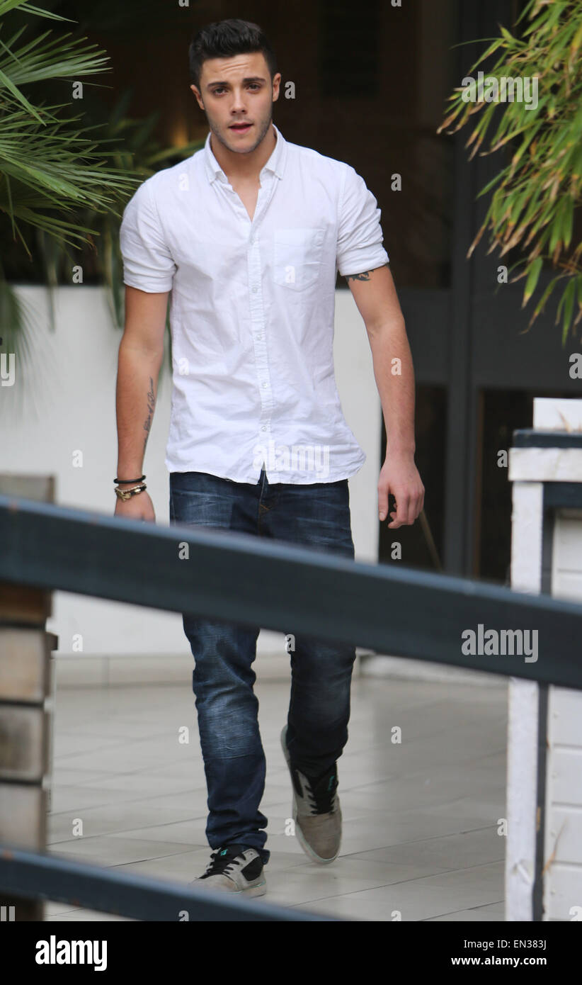 'X Factor' contestants Stereo Kicks outside the ITV Studios Featuring ...