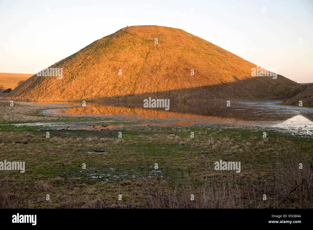 England is the largest man made mound in europe hi-res stock ...