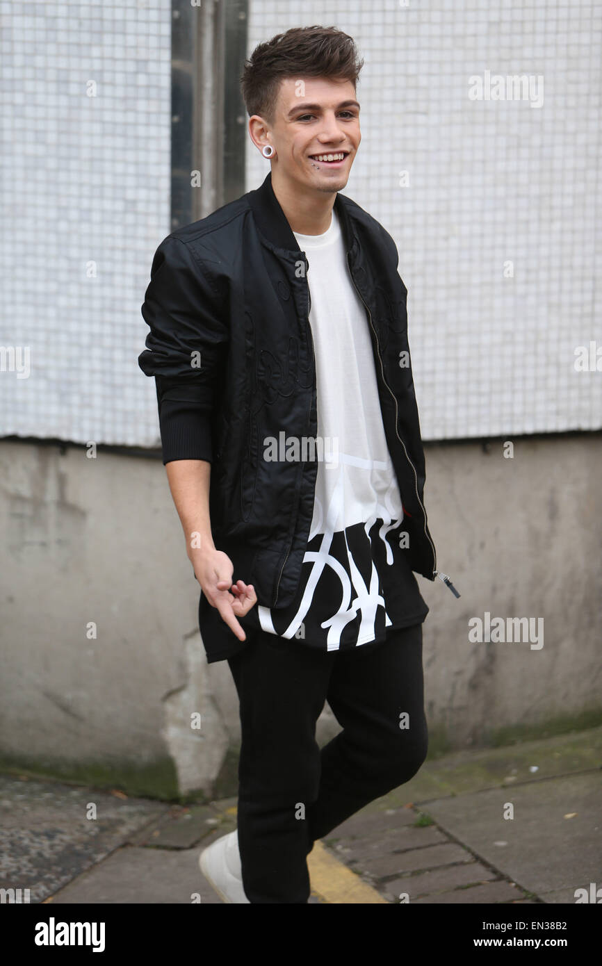 'X Factor' contestants Stereo Kicks outside the ITV Studios Featuring ...