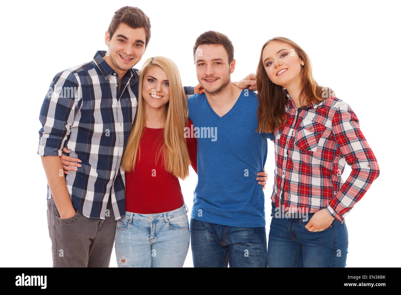 Group of happy young people Stock Photo - Alamy Group of happy young people Stock Photo - Alamy