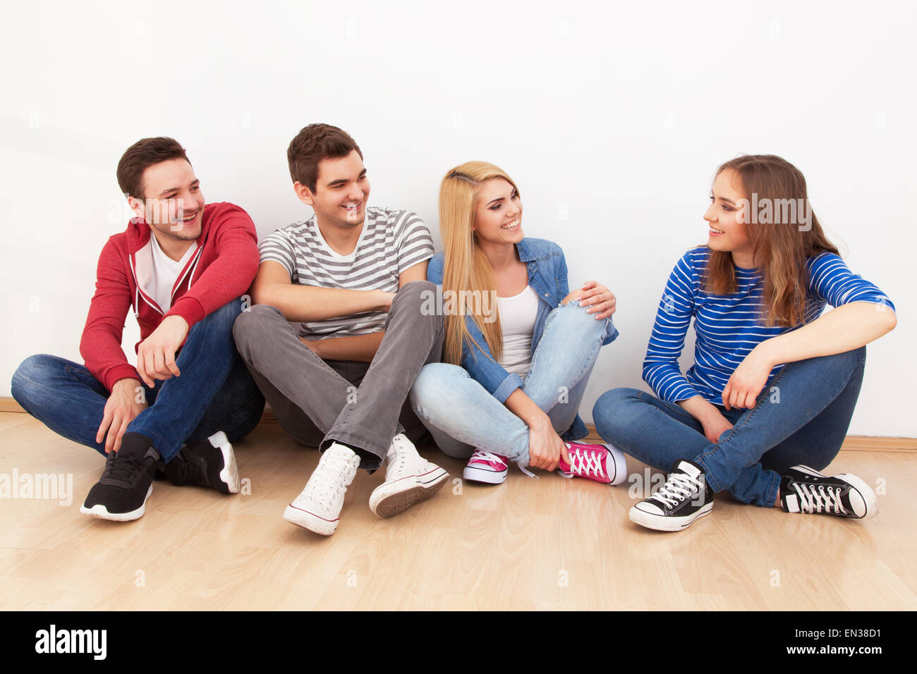 Group of young people Stock Photo - Alamy