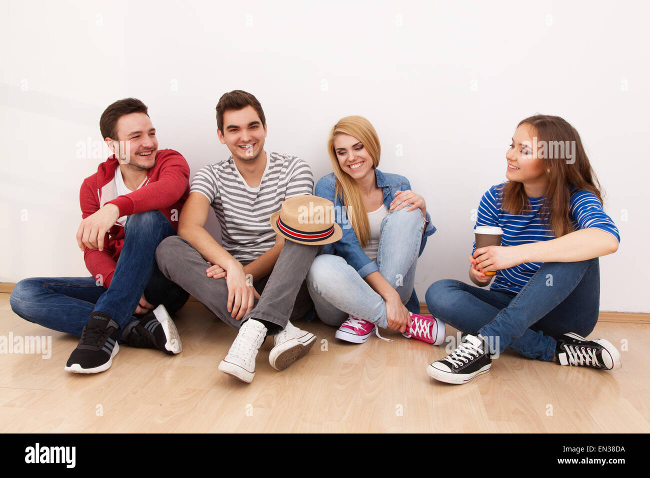 Group of young people Stock Photo - Alamy