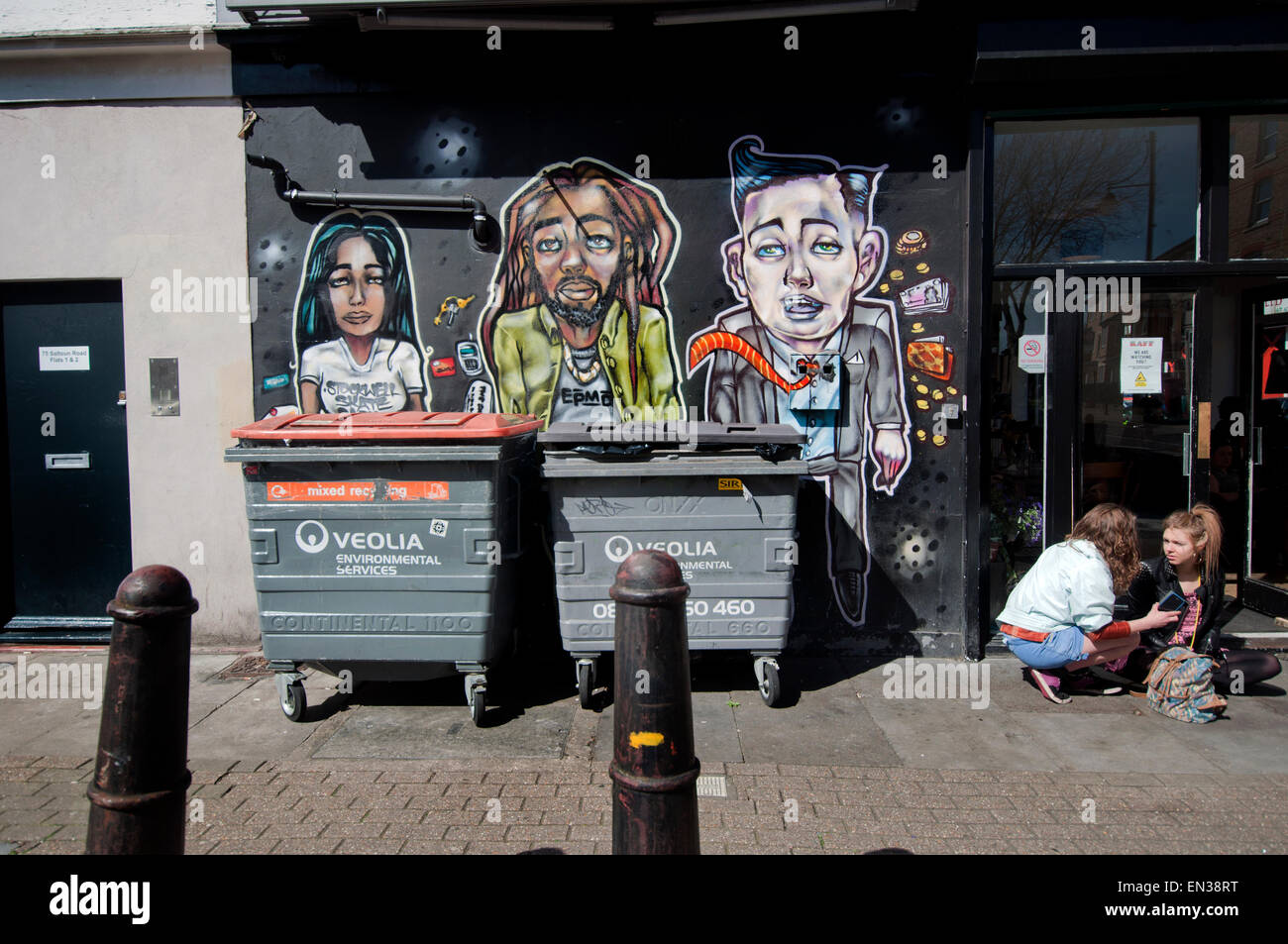 Graffiti in Brixton South London Stock Photo - Alamy