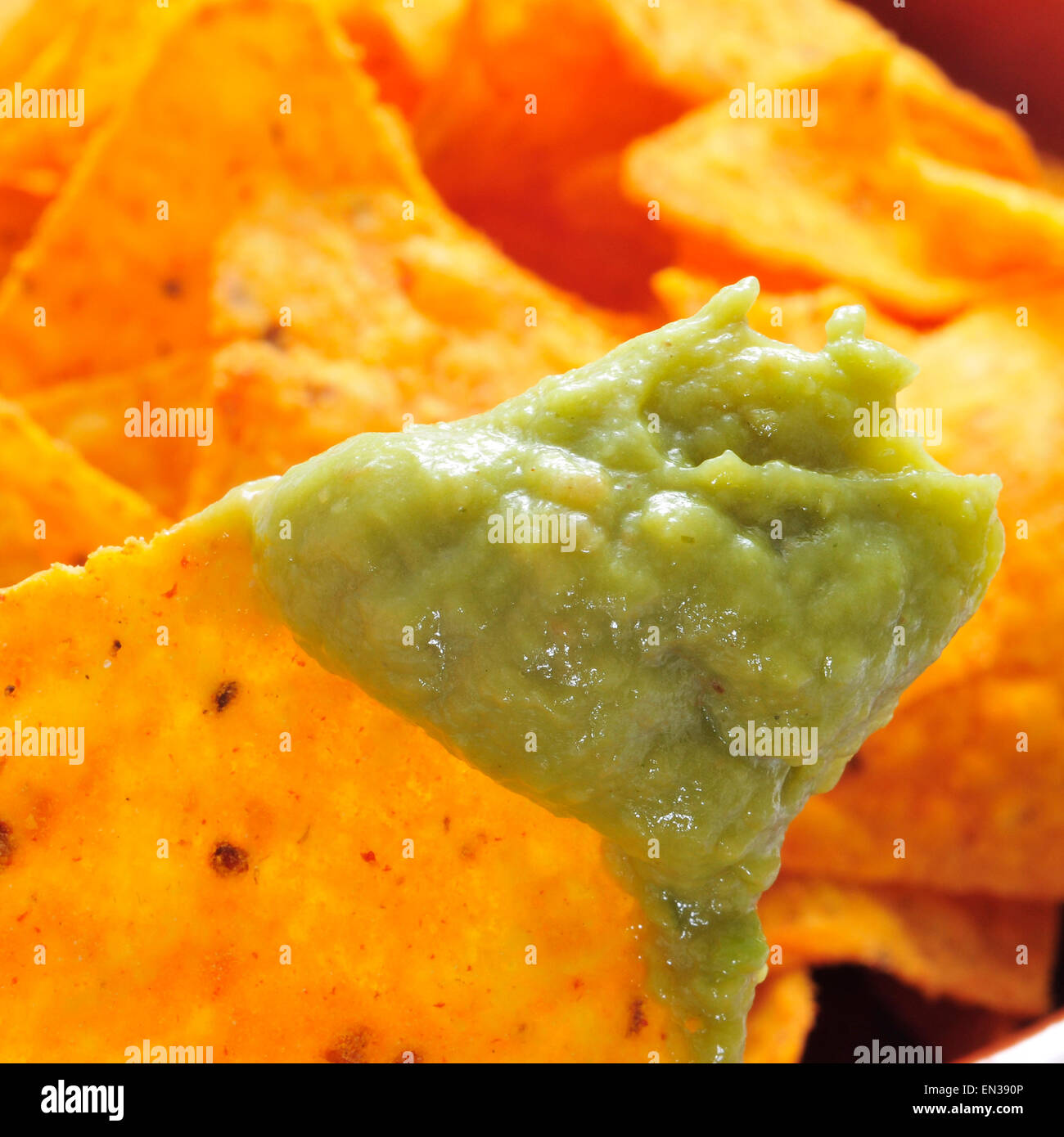 Triangle shaped nachos hi-res stock photography and images - Alamy