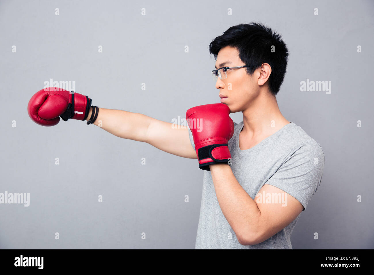 Asian boxer hi-res stock photography and images - Alamy