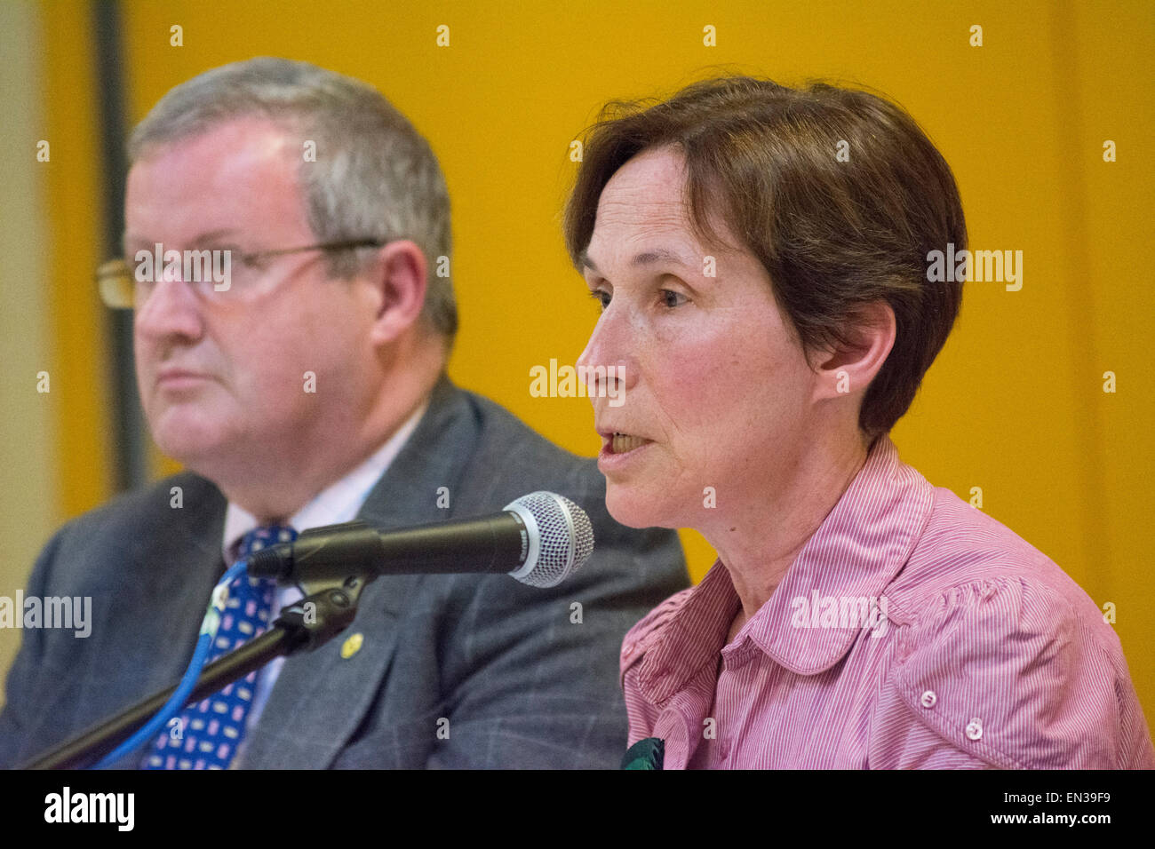 General Election 2015 Hustings in Strathpeffer Stock Photo - Alamy