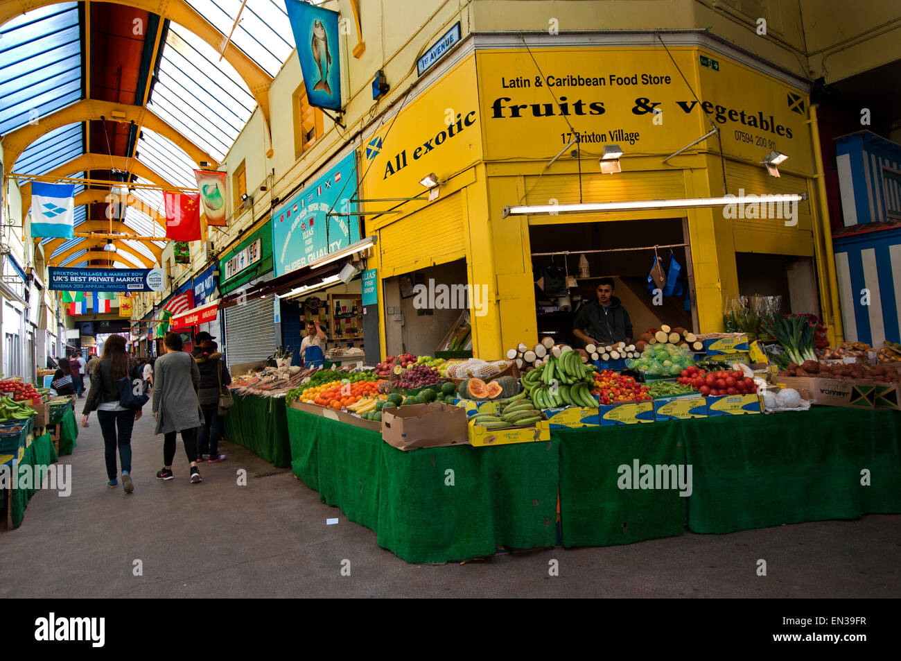 Granville arcade brixton village hi-res stock photography and images ...