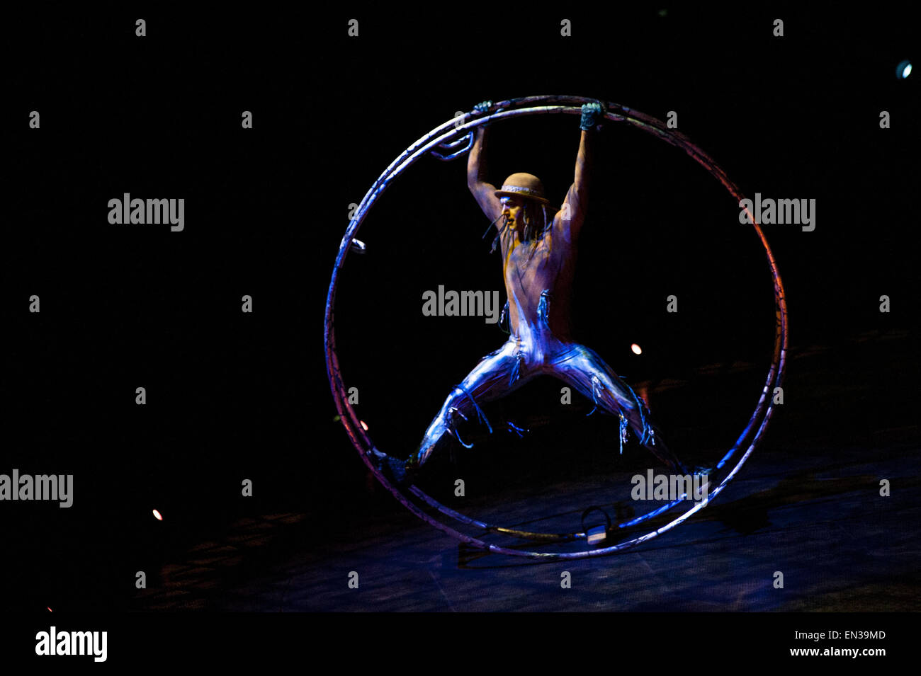 Cirque du Soleil 'Quidam' show in Rome Featuring: Performers Where ...