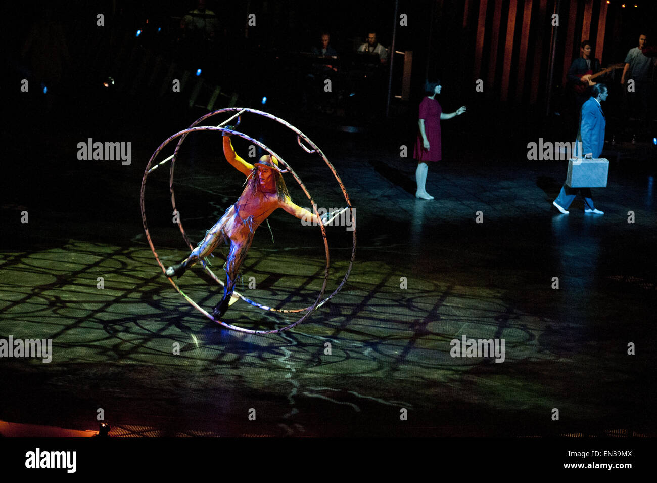 Cirque du Soleil 'Quidam' show in Rome Featuring: Performers Where ...