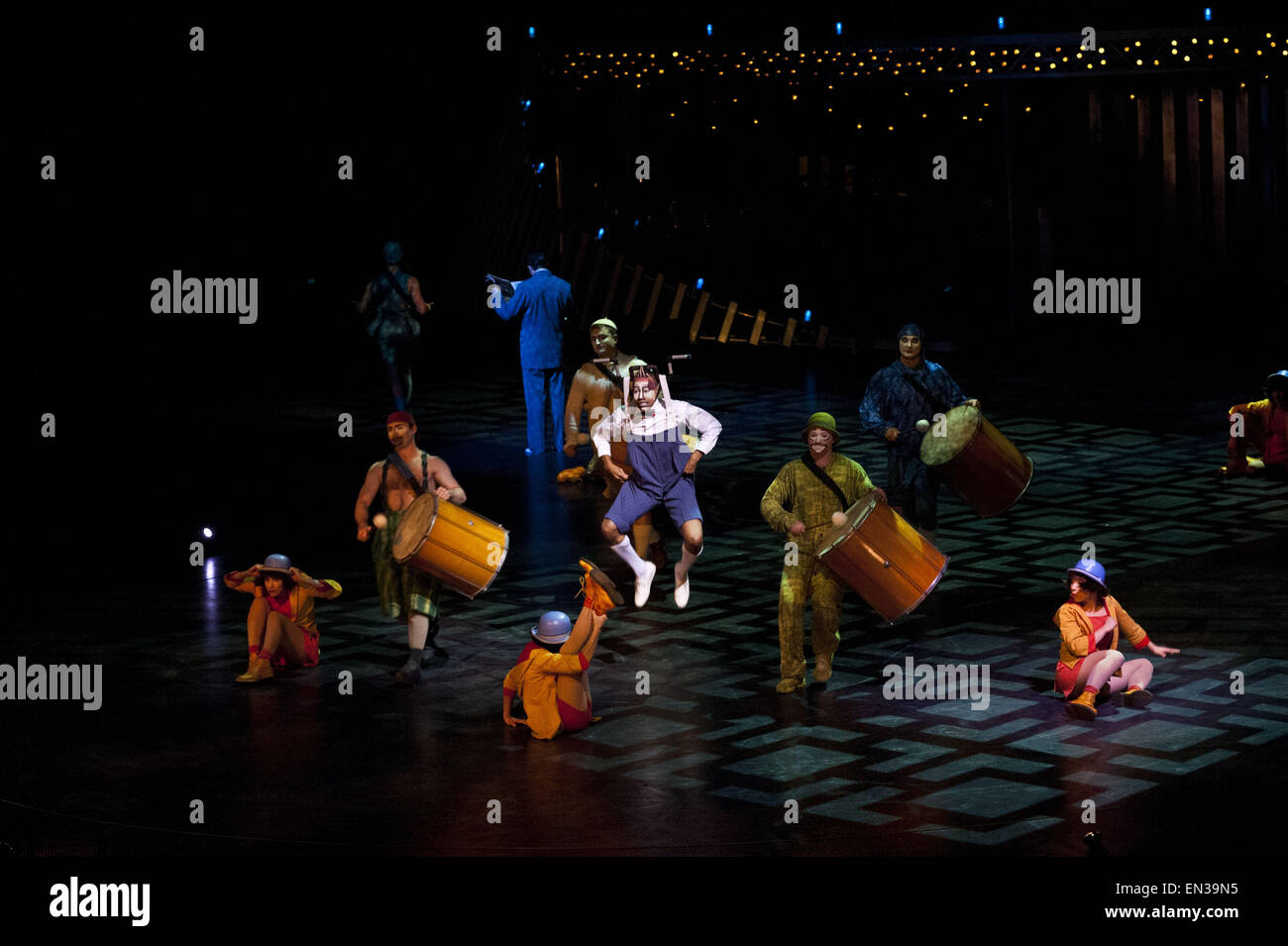 Cirque du Soleil 'Quidam' show in Rome Featuring: Performers Where ...