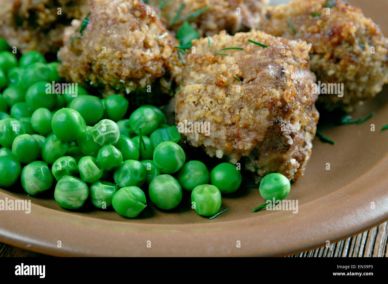 Hollandse Gehaktballen - Dutch Meat Balls Stock Photo - Alamy
