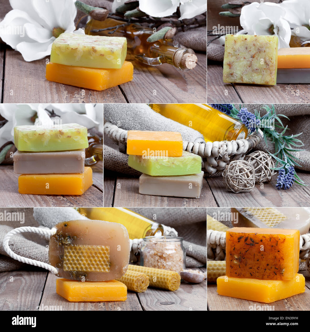 Wellness collage hi-res stock photography and images - Alamy