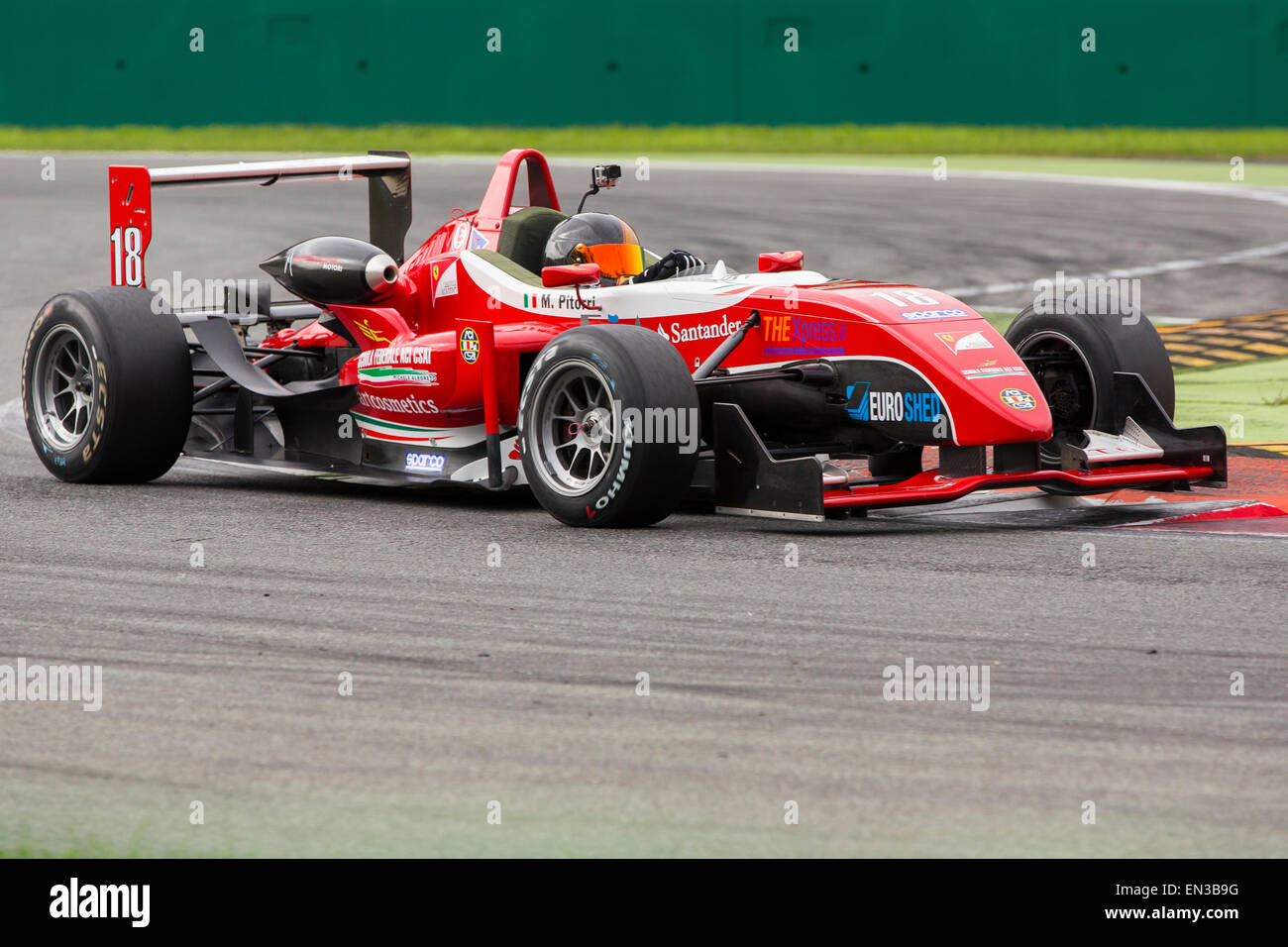 Monza, Italy - October 25, F3 DALLARA 308 of Best Lap Team, driven by ...