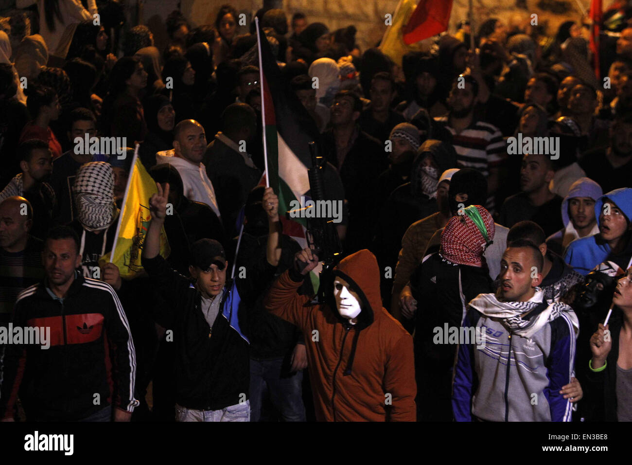 Jerusalem, Jerusalem, Palestinian Territory. 27th Apr, 2015 ...
