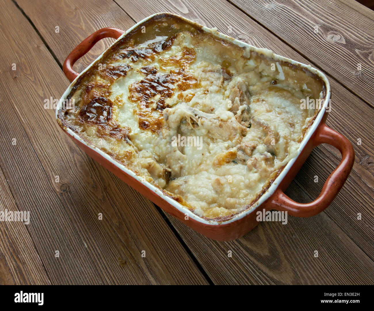 Rappie pie - traditional meal from southwest Nova Scotia or Acadia ...