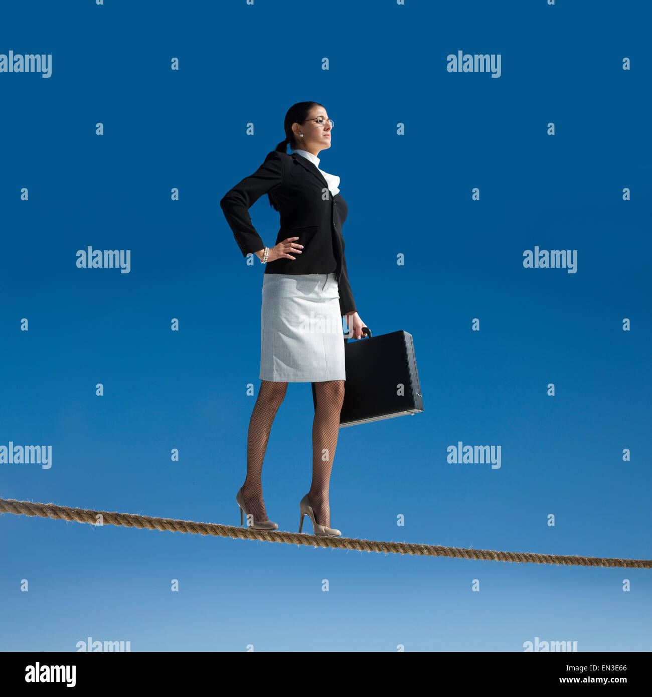 On a high hi-res stock photography and images - Alamy