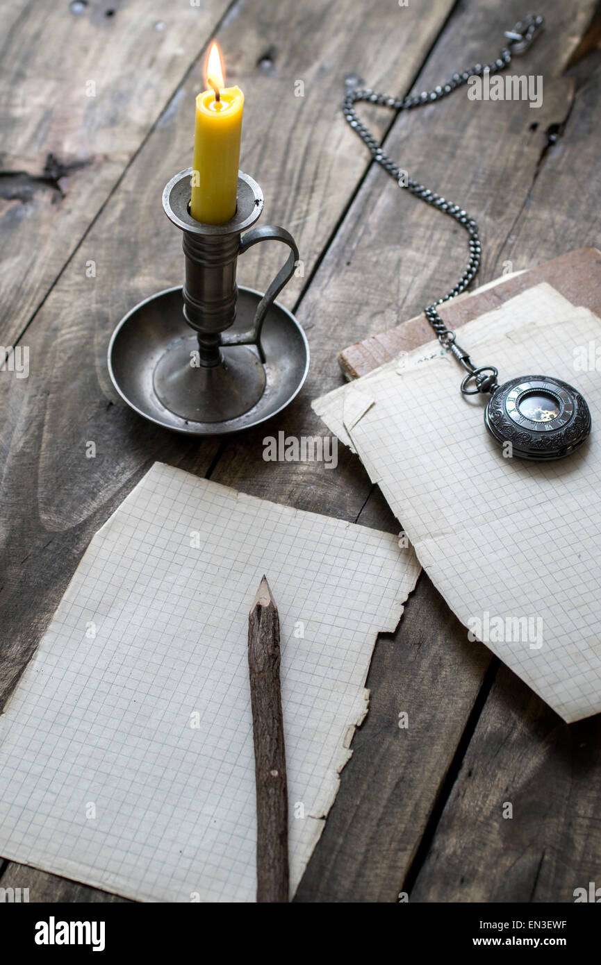 Old pencil writing hi-res stock photography and images - Alamy
