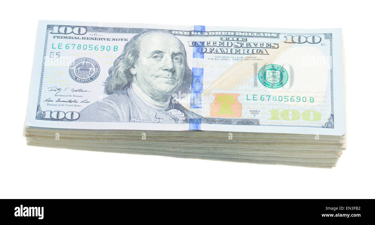 pile of dollars money Stock Photo - Alamy