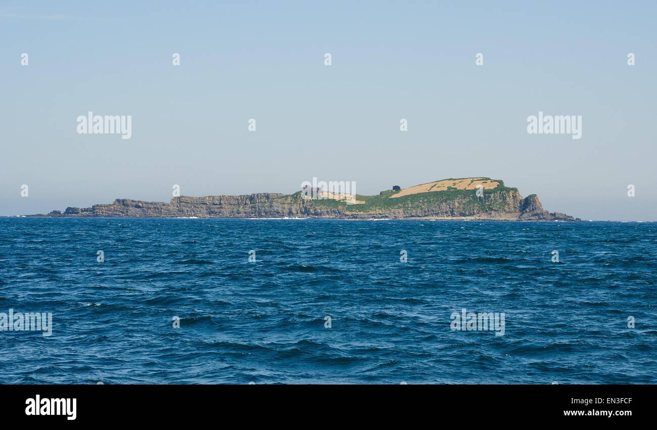 Izaro island view from sea Stock Photo - Alamy