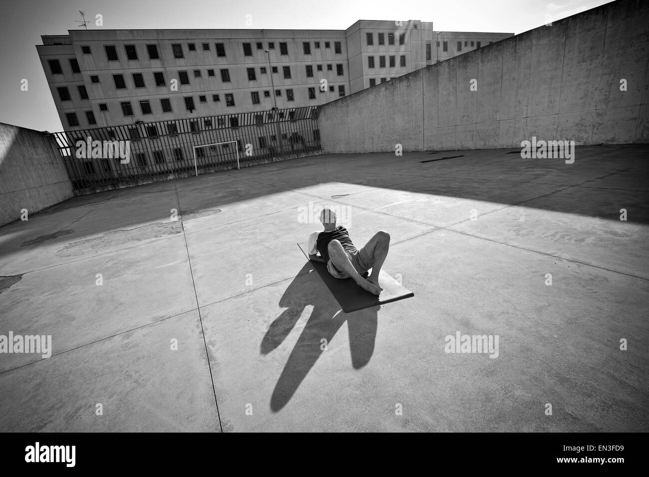 Italy, Milan, Bollate prison, daily life Stock Photo - Alamy
