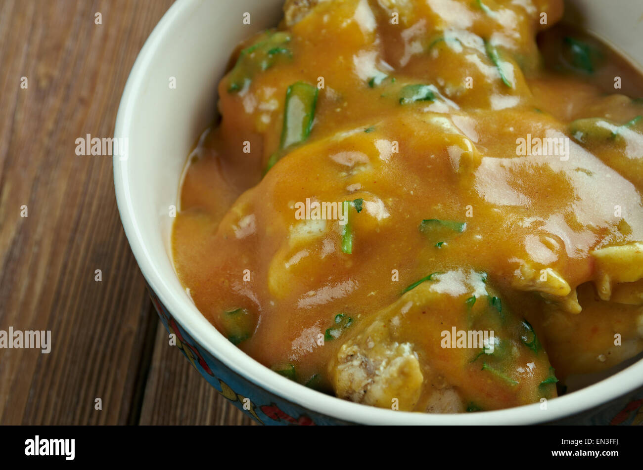 Draw soup - soup popular in the southeastern region of Nigeria Stock ...