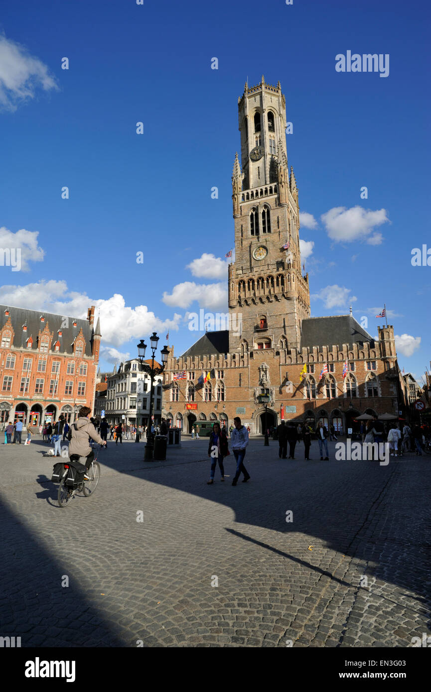 Belgium, Bruges, the Markt, market square Stock Photo - Alamy