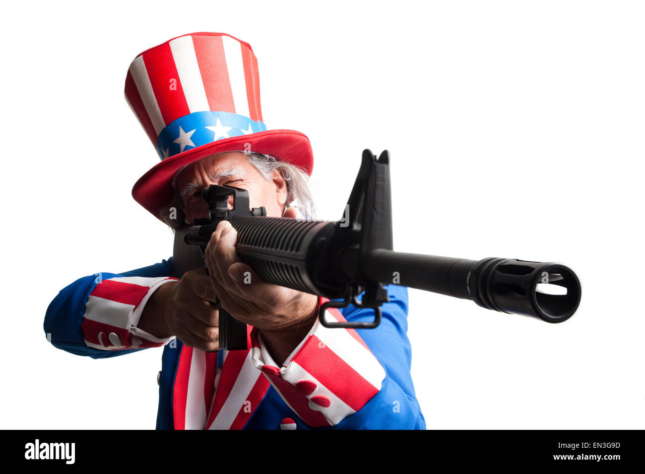 Uncle sam portrait hi-res stock photography and images - Alamy