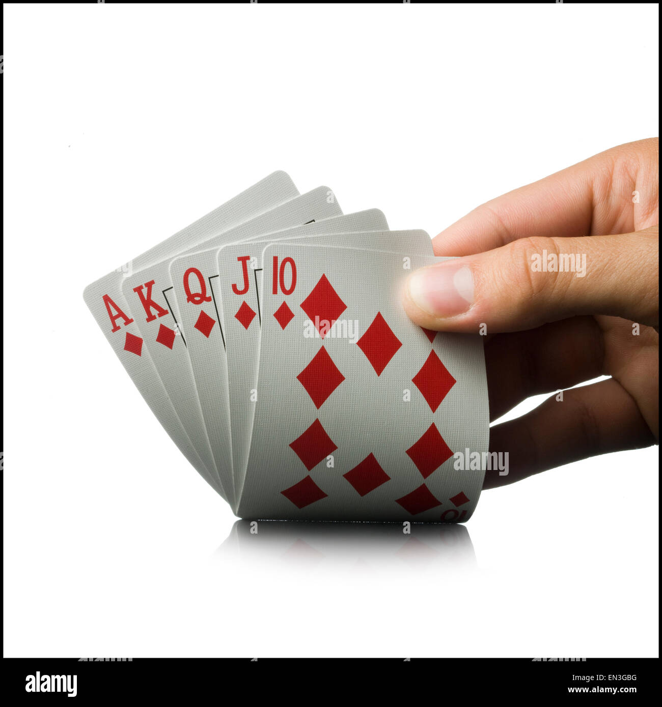Hand cards hi-res stock photography and images - Alamy