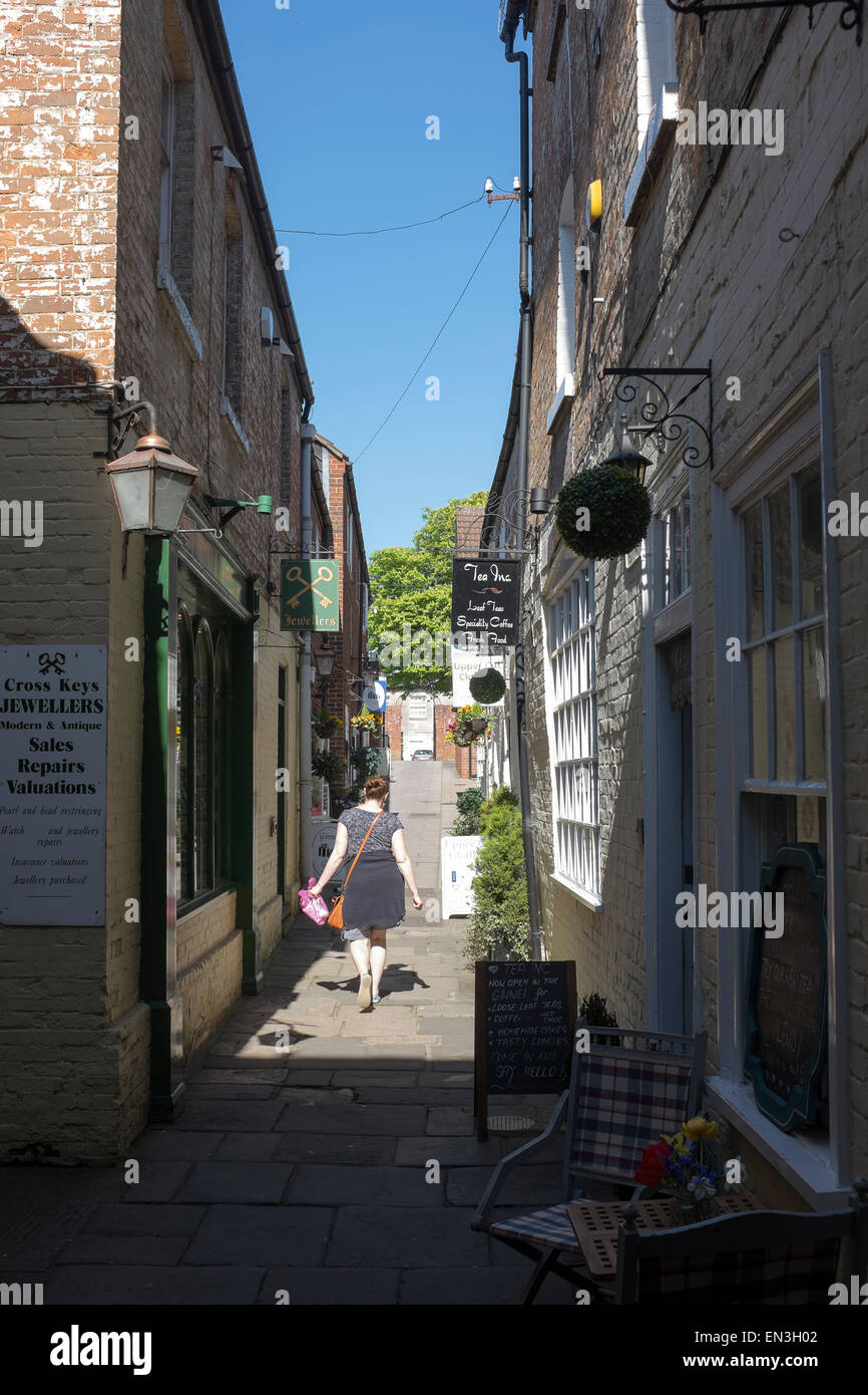 The Ginnel Devizes Stock Photo - Alamy