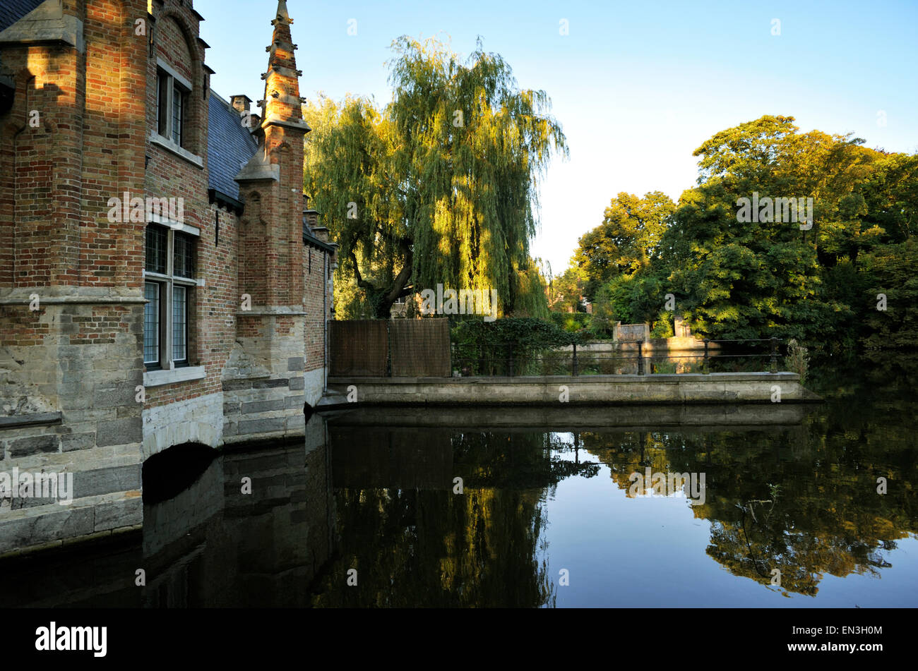 Belgium, Bruges, Minnewater park Stock Photo - Alamy