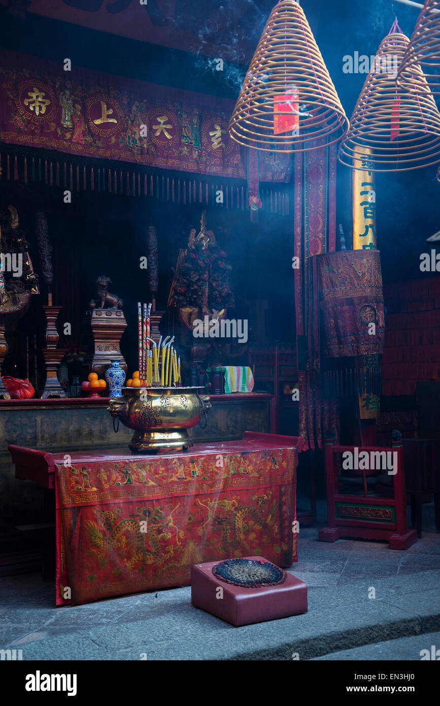 a-ma ama chinese temple landmark in macao macau china Stock Photo - Alamy