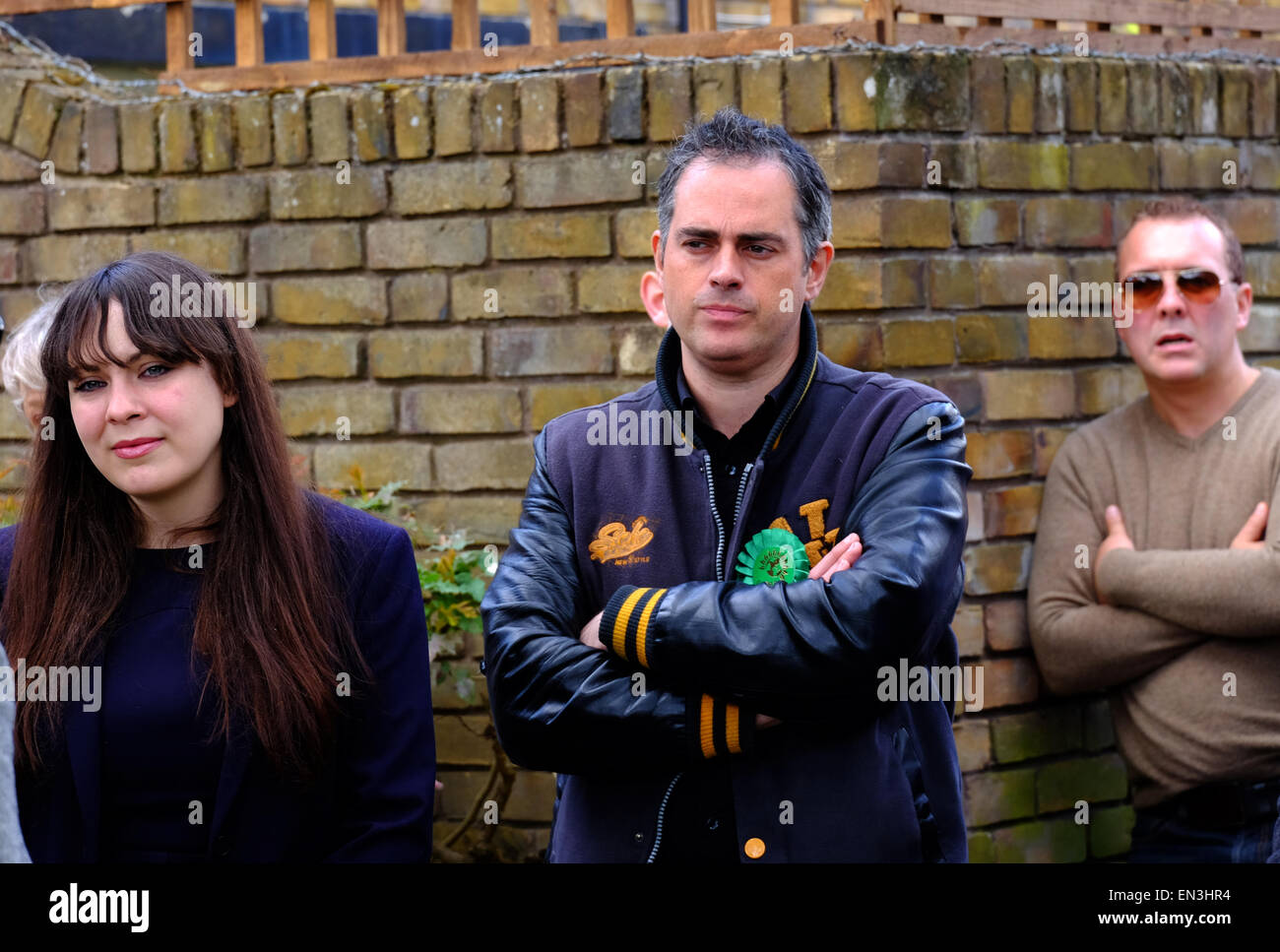Lambeth, UK. 27th Apr, 2015. Jonathan Bartley - Green Parliamentary ...