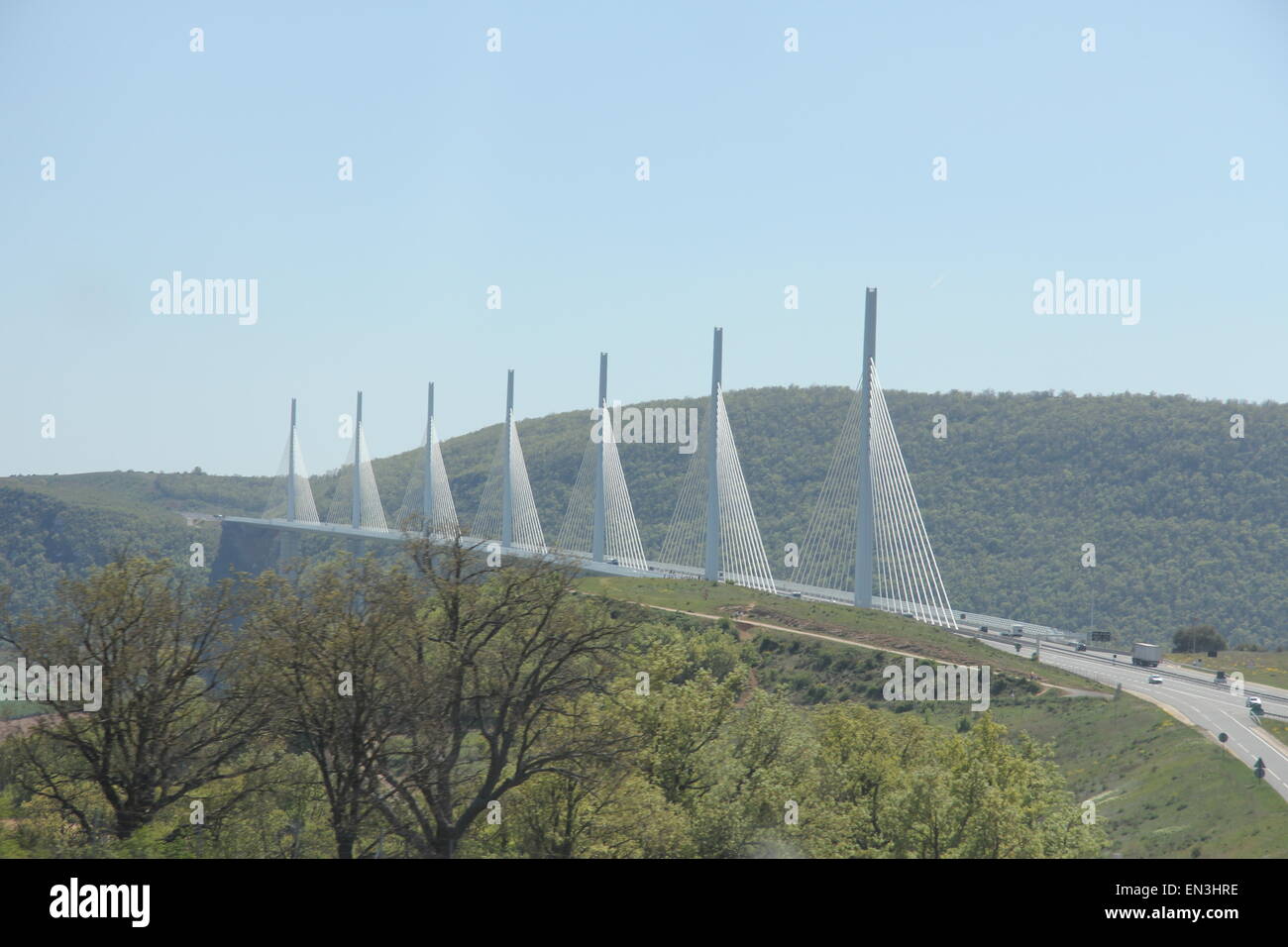 Millau bridge France Stock Photo - Alamy