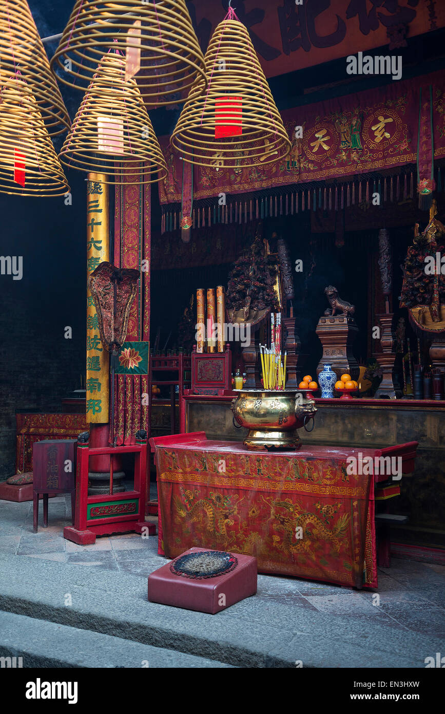 ama a-ma famous chinese temple landmark in macau china Stock Photo - Alamy