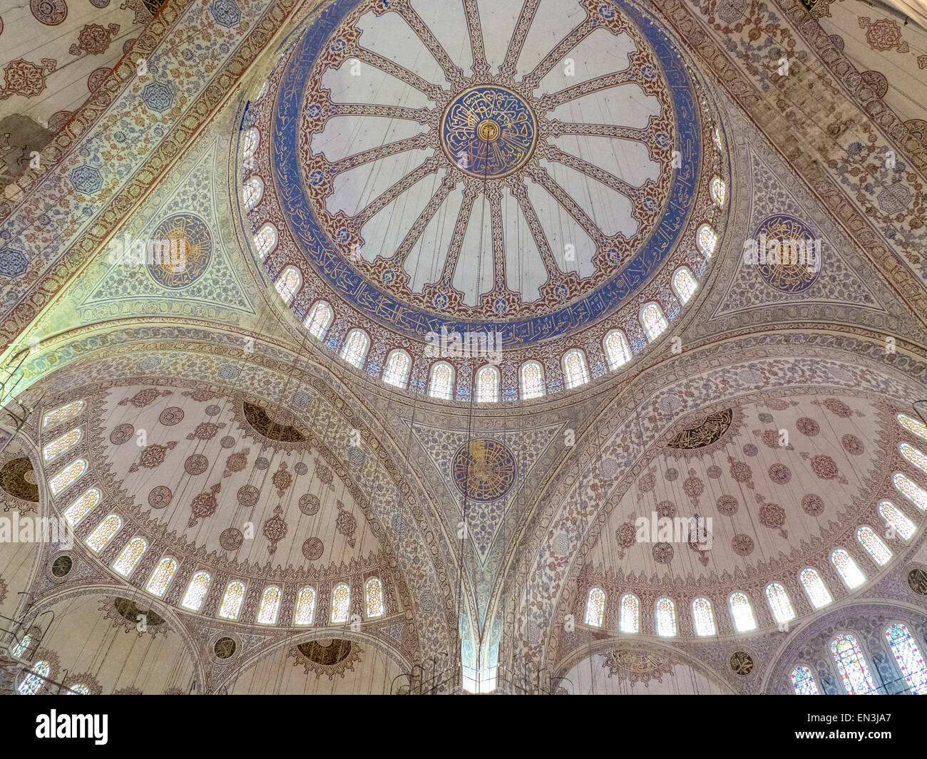 Dome of the Blue Mosque, Istanbul, Turkey Stock Photo - Alamy
