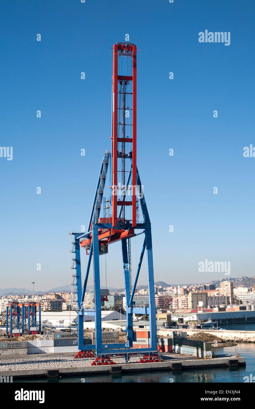 Container terminal malaga hi-res stock photography and images - Alamy