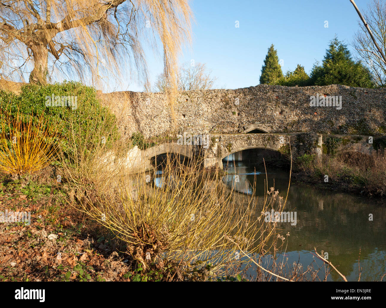 River lark bury hi-res stock photography and images - Alamy